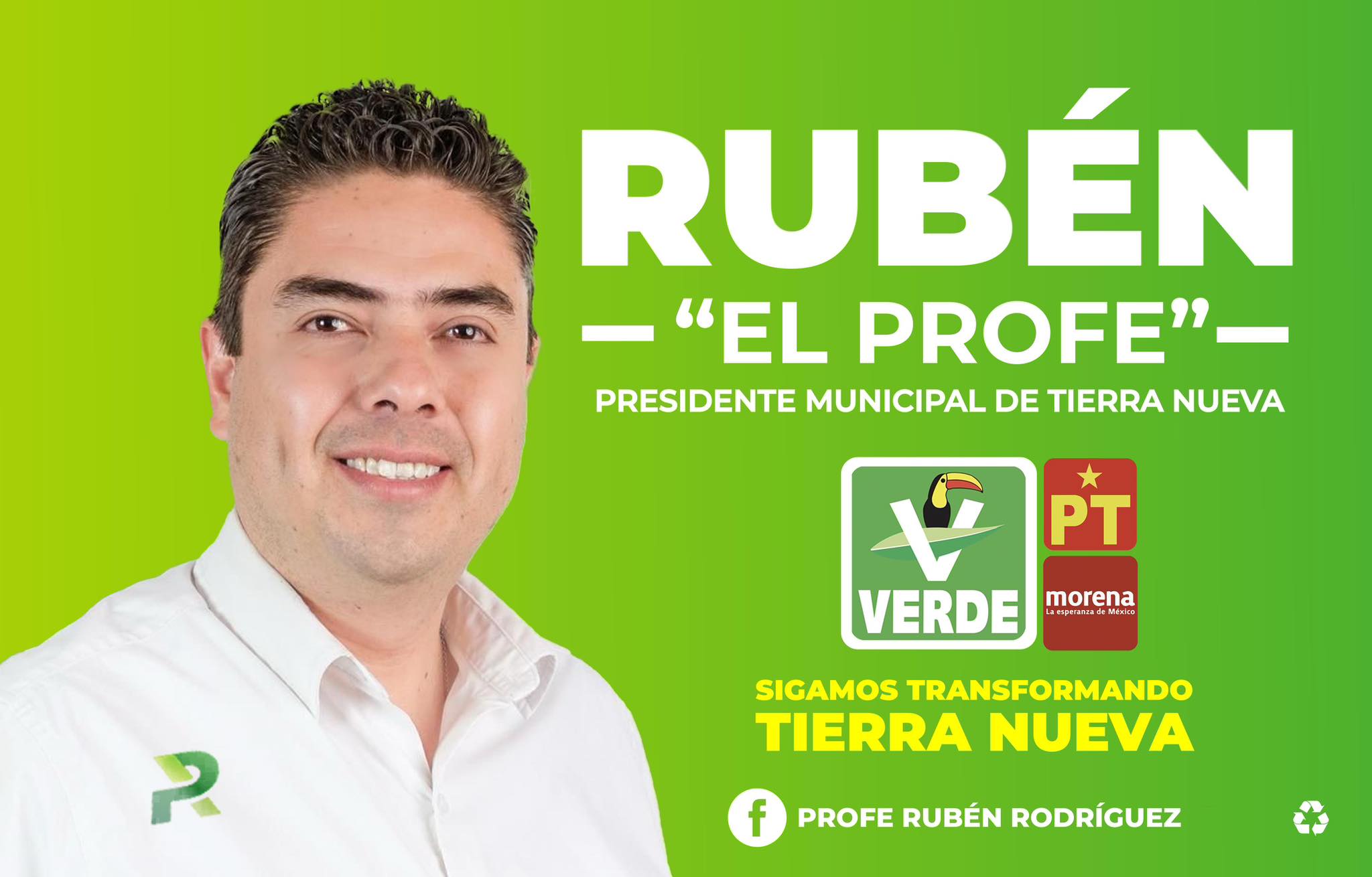 RUBÉN RODRÍGUEZ - Partido Verde Ecologista de México