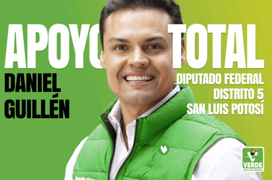Daniel Guillén Sánchez - Partido Verde Ecologista de México